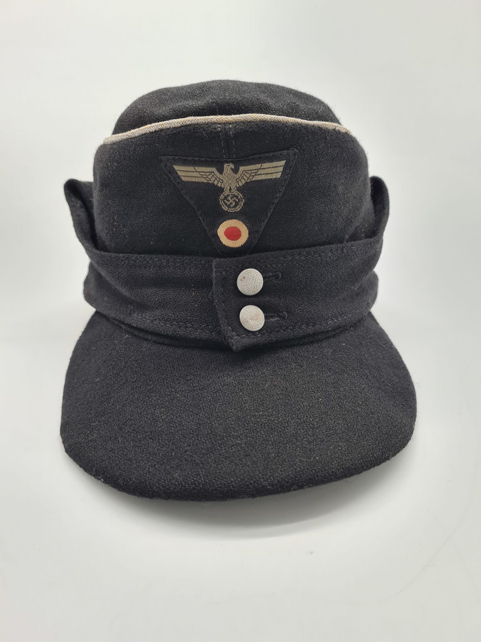 Stunning Panzer Officers M43 Cap - Panzertruppe Collectables