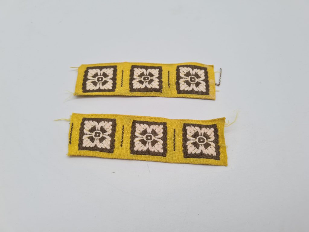 british armoured officers rank pips - Panzertruppe Collectables