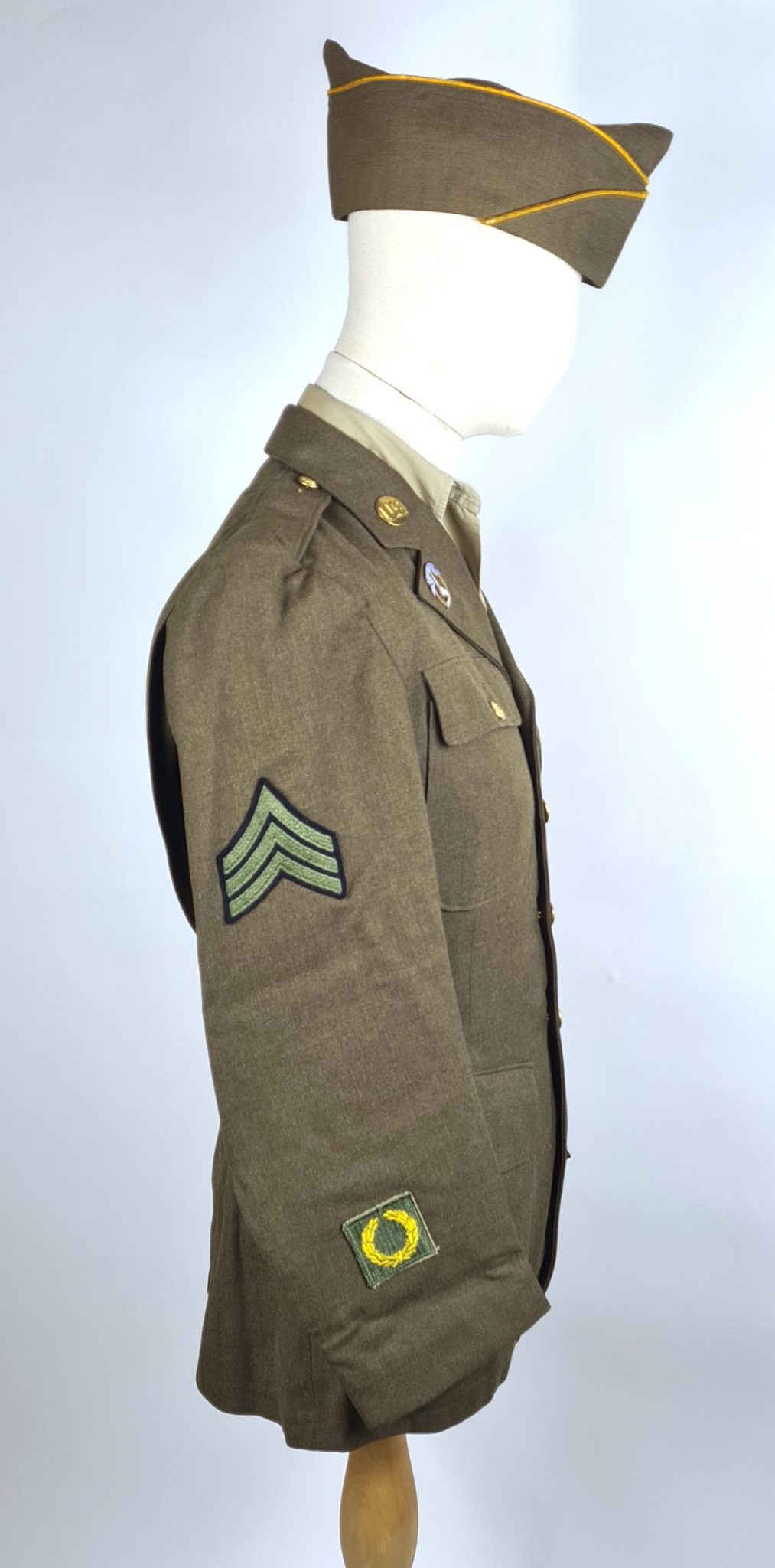 ww2 7th cavalry uniform group - Panzertruppe Collectables