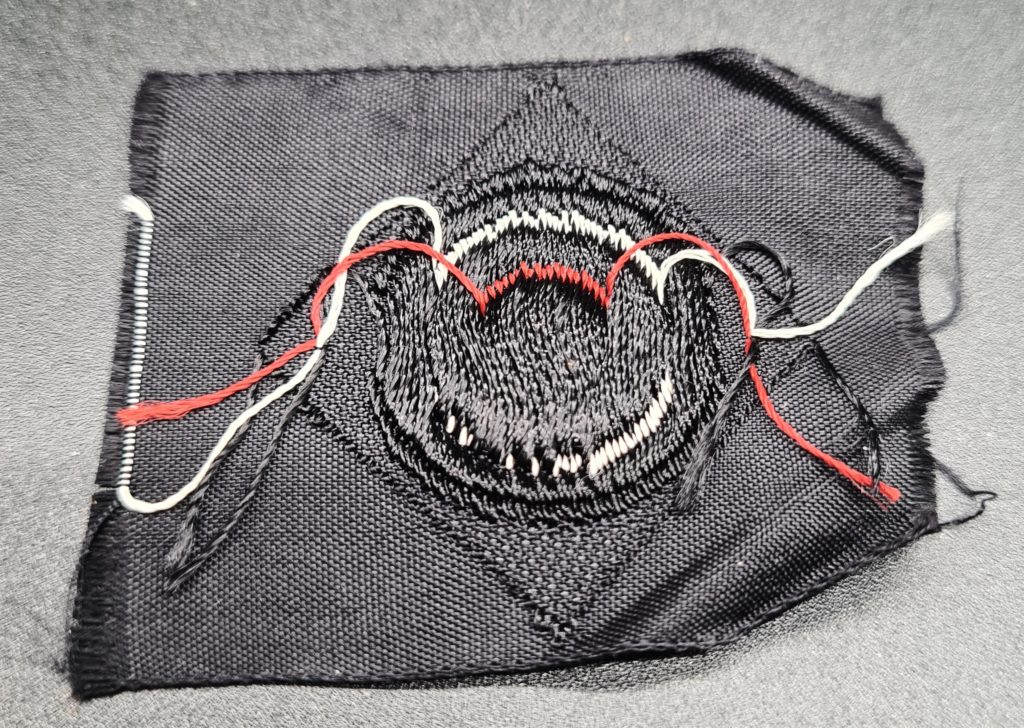 M40 black Bevo panzer cap cocarde - Panzertruppe Collectables