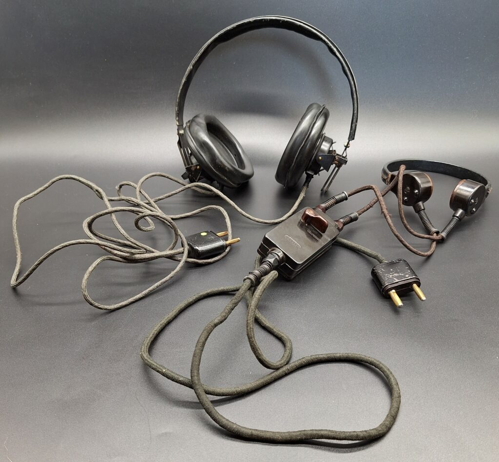 Army/Waffen-SS Panzer Headset & Throat Microphone - Panzertruppe ...